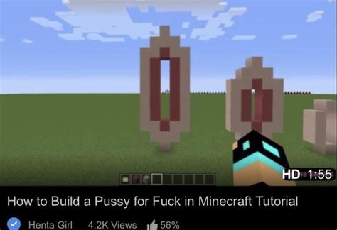 How To Build A Pussy For Fuck In Minecraft Tutorial IFunny