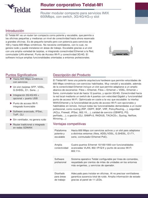 Router Teldat Pdf Enrutador Computación Ieee 80211