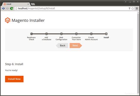 how to install magento2 on ubuntu 16 04 tecadmin
