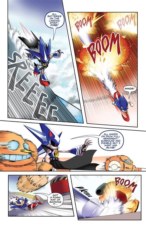 Sonic Vs Neo Metal Sonic Idw Sonic Fan Blog On Tumblr