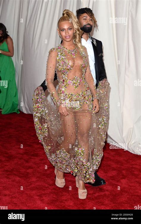 Beyonce Knowles Attending The Metropolitan Museum Of Art Met Gala In