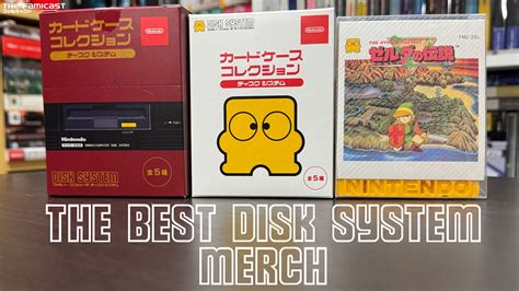 The Best Famicom Disk System Merch Card Case Collection Disk System
