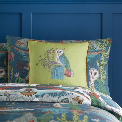 Frontier Cushion Lime Cushions Clarke And Clarke By Sanderson Design