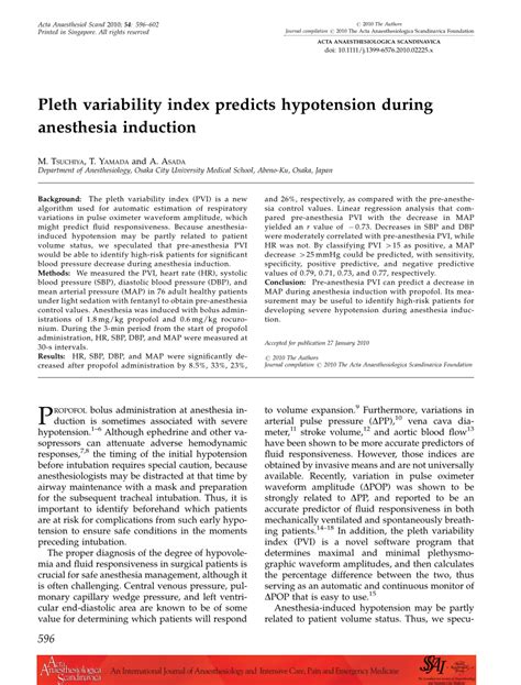 pdf pleth variability index predicts hypotension during anesthesia