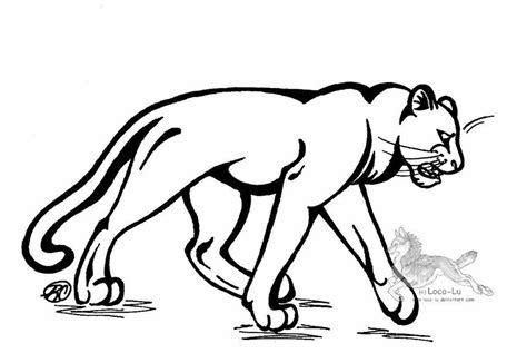 Pink Panther Drawing Free Download On Clipartmag
