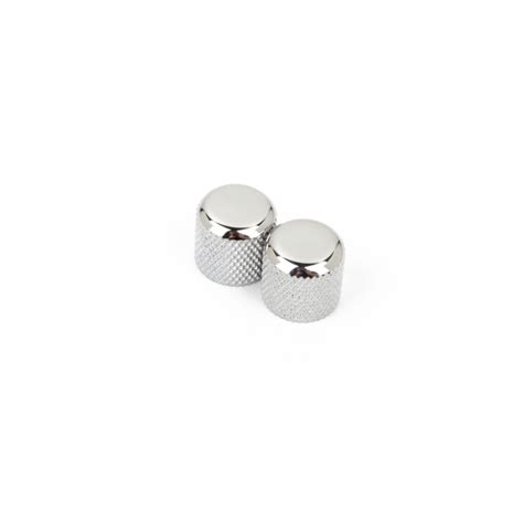 Fender Telep Bass Dome Knobs Chrome Manopole Pot Tele O Precision