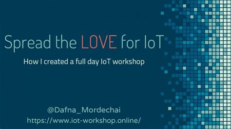 Pdf Spread The Love For Iot Meeting Cintroduction To Arduino