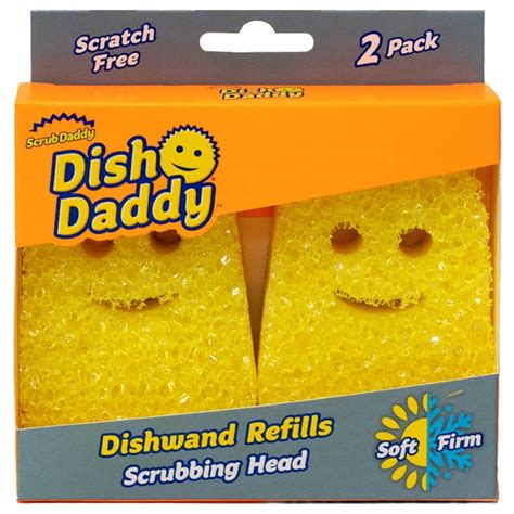 Scrub Daddy Dish Daddy Refills 2pk Washing Up Bandm Stores