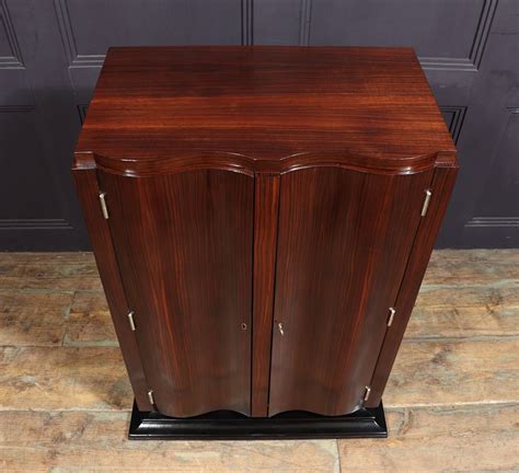 French Art Deco Macassar Ebony Cabinet C1925