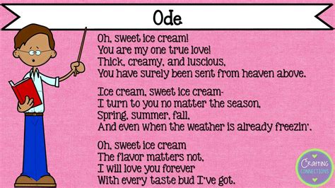 Ode Poem Template