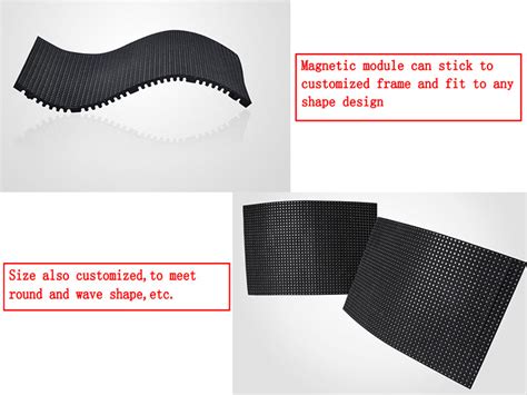 China P2 5 Curve LED Screen Module Rubber Soft Indoor LED Display China LED Display Screen