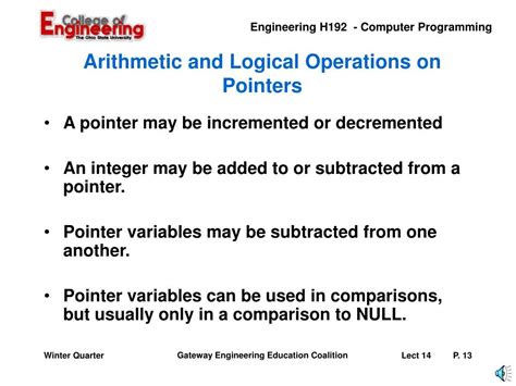 Ppt Pointers Powerpoint Presentation Free Download Id3783655