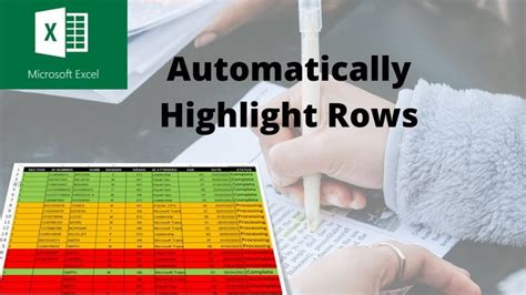 How To Automatically Highlight Rows In Microsoft Excel Microsoft Excel Excel Excel Tutorials