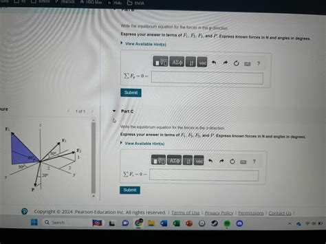 Engineering Statics 3d Equilibrium Which Trig Function To Use R