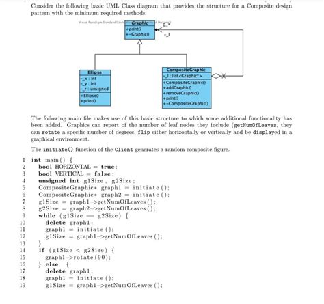 Solved Consider The Following Basic UML Class Diagram That Chegg