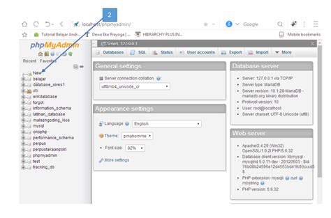 Mambuat Database Dengan Phpmyadmin Tutorial Part 2
