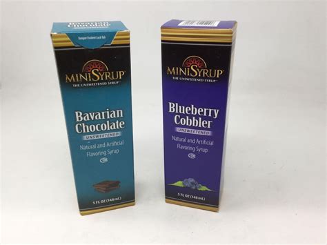 Lot Of Mini Syrup Assorted 2 X 148ml