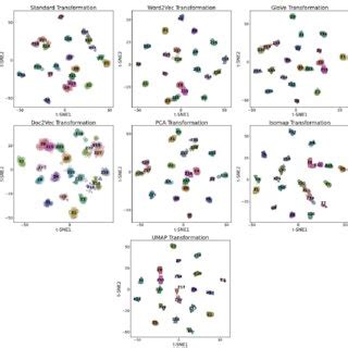 Two Dimensional Visualization Of Fingerprint Representations From
