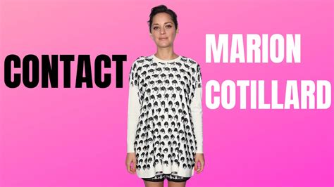 Contact Marion Cotillard Address Email Phone Dm Fan Mail Tales