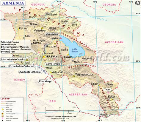 Armenia Map Map Of Armenia Collection Of Armenia Maps