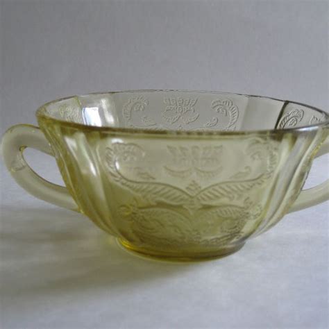 Depression Glass Madrid Pattern Etsy