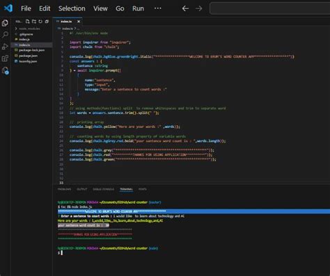 Erum Waris On Linkedin Programming Typescript Inquirer Npx Textprocessing