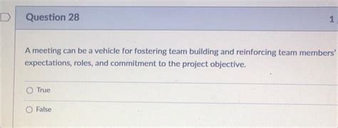 Solved Question 2 1 Pt A Project Involves A Degree Of