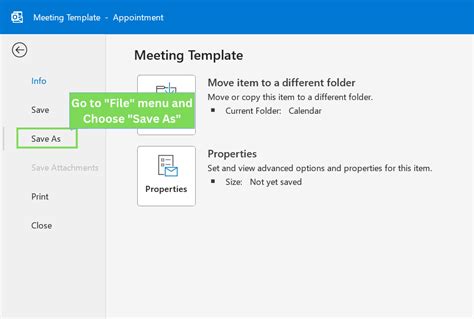 How To Create And Use Outlook Calendar Template