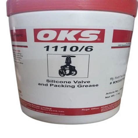 O K S Silicoe Valve And Packing Grease No 11106 5 Kg And 1 Kg Tin At