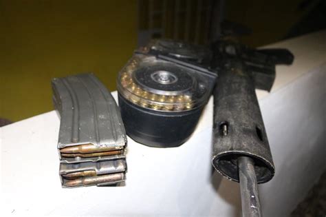 Modified M16 Rifle With 3 Jamaica Constabulary Force Facebook