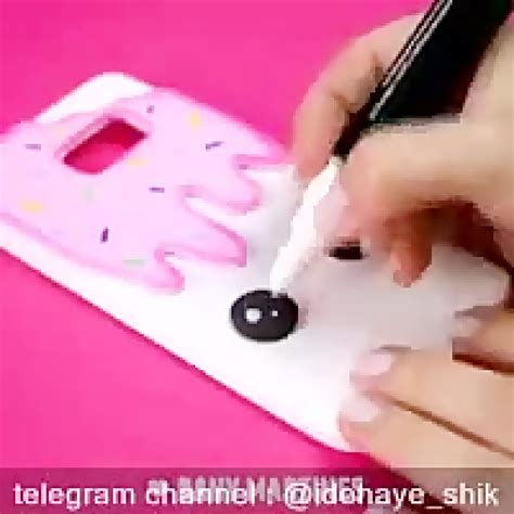 تزیین قاب گوشی دخترونه