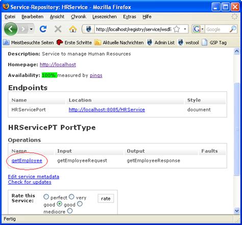 Testing A Web Service Using The Generic SOAP Client