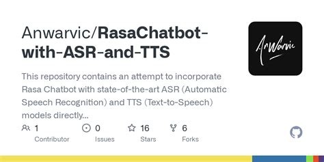 GitHub Anwarvic RasaChatbot With ASR And TTS This Repository Contains An Attempt To