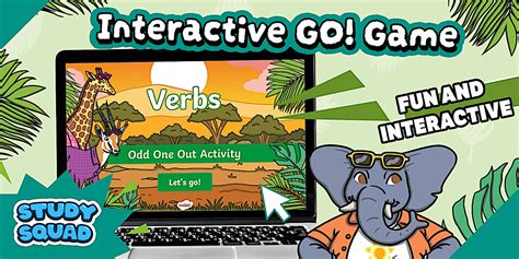 Verbs Ks1 English Odd One Out Game