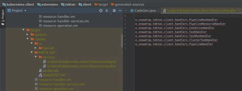 tekton client is missing serviceloader file for resourcehandler · issue 2057 · fabric8io
