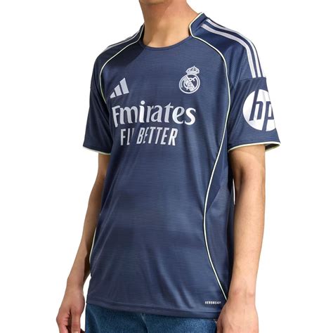 Camiseta Adidas 2a Real Madrid 25 26 Azul Marino