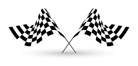 시작 하 고 플래그를 마무리입니다 자동 모토 레이싱입니다 체크 무늬 깃발입니다 바둑판무늬 깃발에 대한 스톡 벡터 아트 및 기타 이미지 바둑판무늬 깃발 벡터