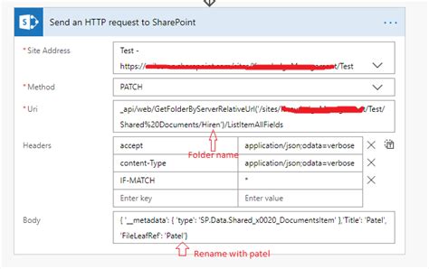 Power Automate How To Rename A Sharepoint Folder Using Microsoft Flow