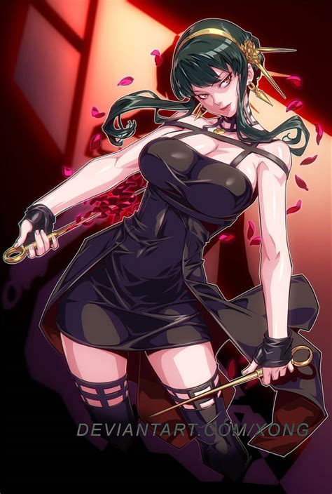 Yor Forger Fanart By Xong On Deviantart Yor Forger Fanart By Xong On Deviantart