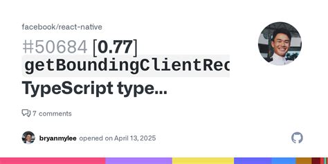 077 `getboundingclientrect` Typescript Type Definition Missing On