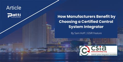 Patti Engineering Featured In The December 2024 Global System Integrator Report Patti Engineering