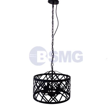 ჭაღი 5012 4 შავი 018691