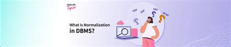 Normalization In Dbms Scaler Topics