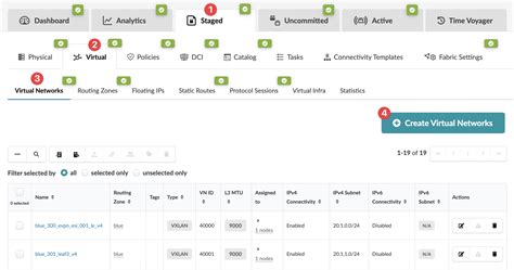Create Virtual Network Apstra Juniper Networks