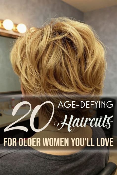 20 Age Defying Haircuts For Older Women Youll Love