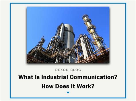 Industrial Communication Levels Operation I Dexon Systems