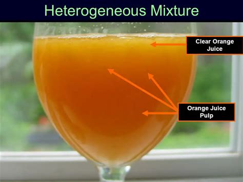 Is Orange Juice Heterogeneous Or Homogeneous
