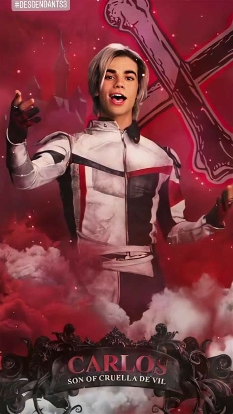 Cario De Vi Poster Carlos Descendants 3 Disney Descendants Images