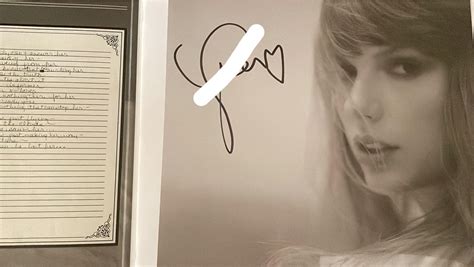 Trade Signed Ttpd Vinyl Rtaylorswiftvinyl