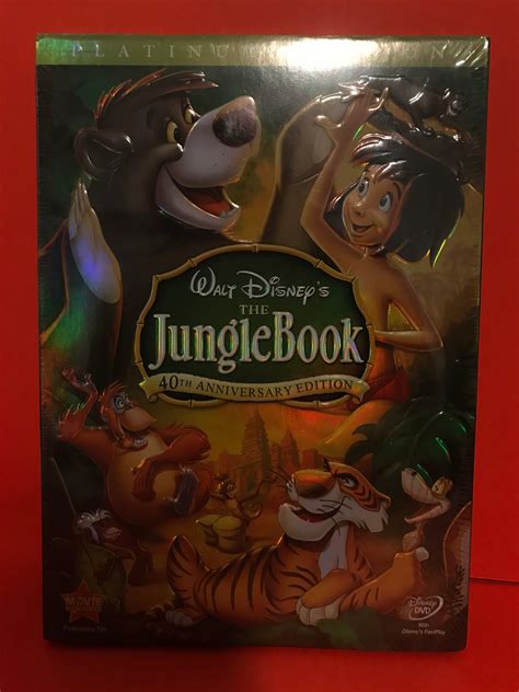 Jungle Book The Platinum Edition Dvd Sealed Dixon Recycled Records